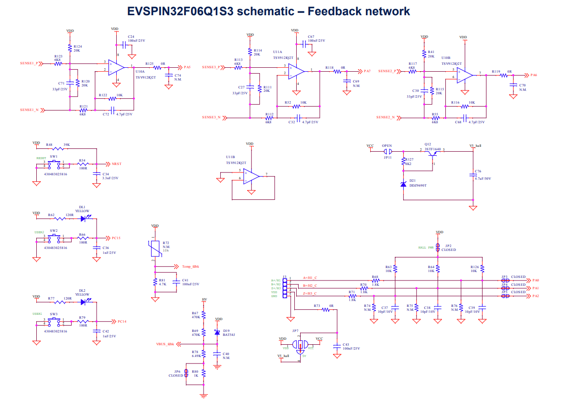 EVSPIN32F06Q1S3: 300W, 35 ~ 280 VAC/50 ~ 400 VDC, 3-Ph Inverter